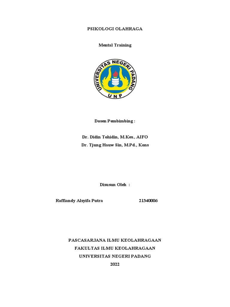 Mental Training | PDF