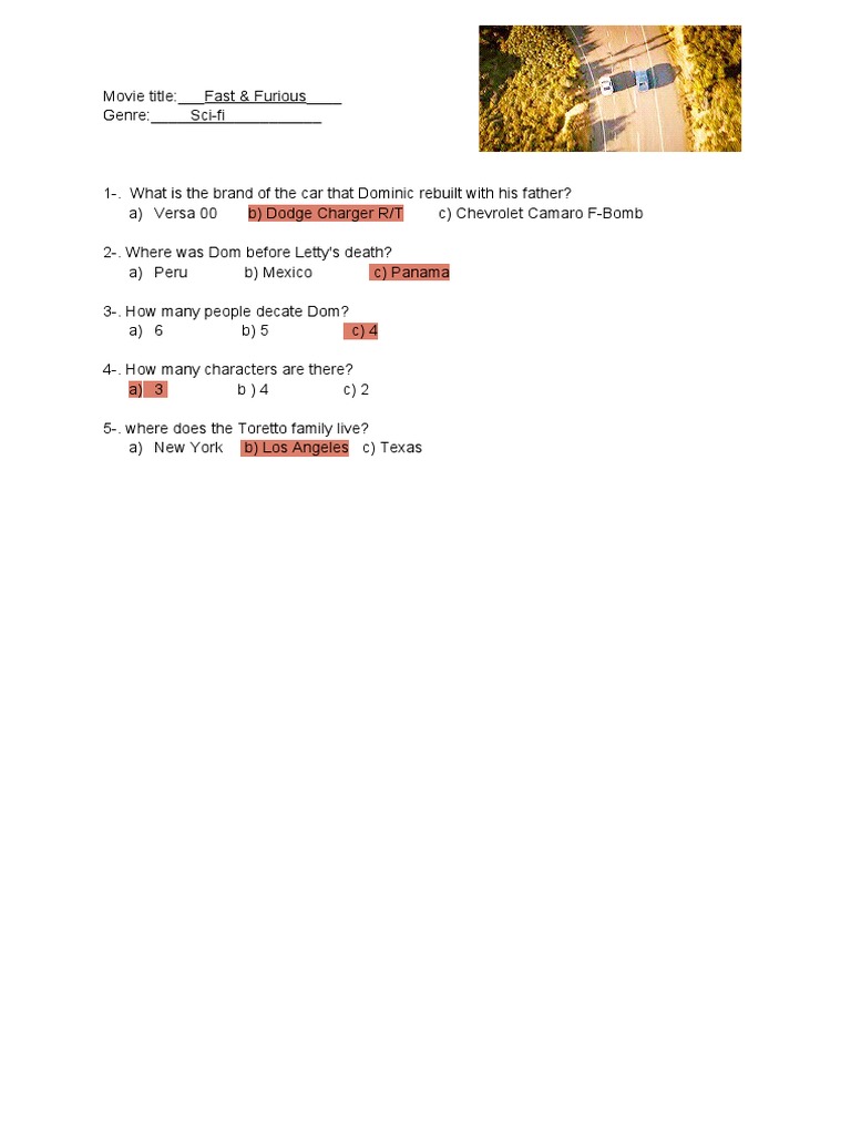 Final Project - Movie Trailer | PDF