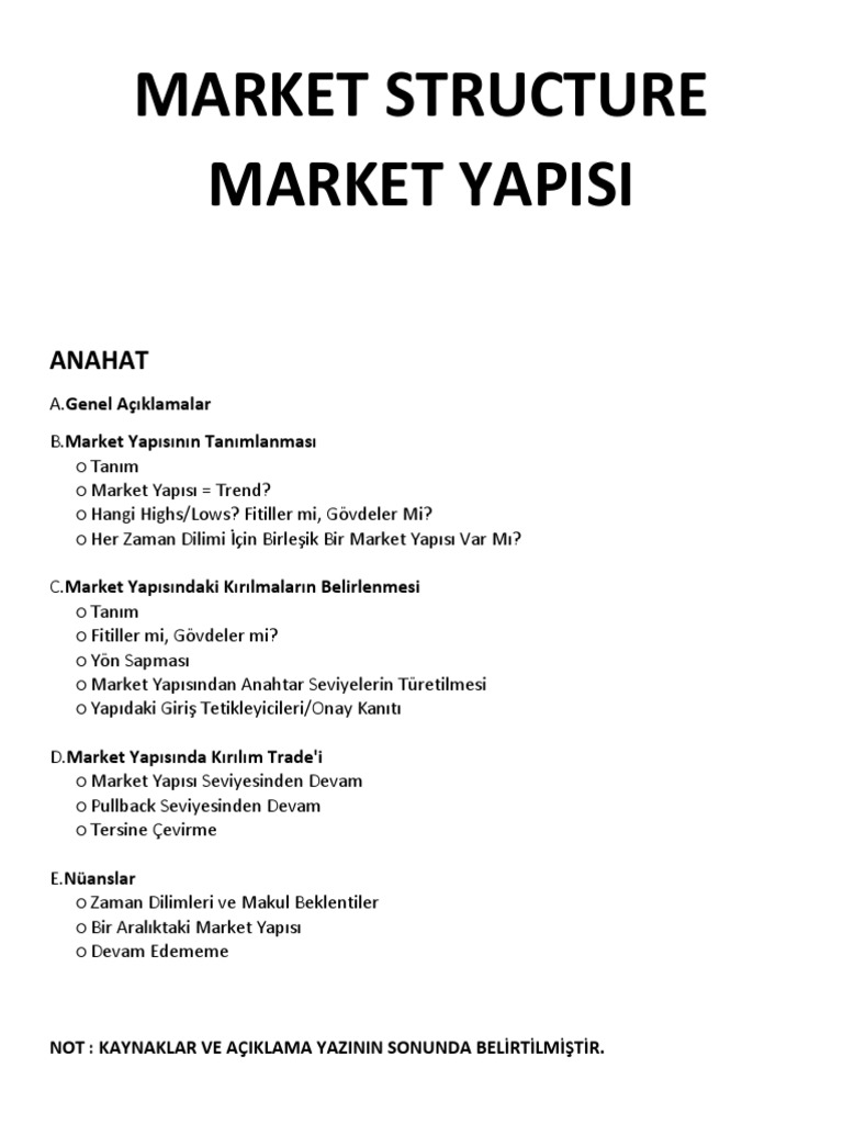 Market Structure | PDF