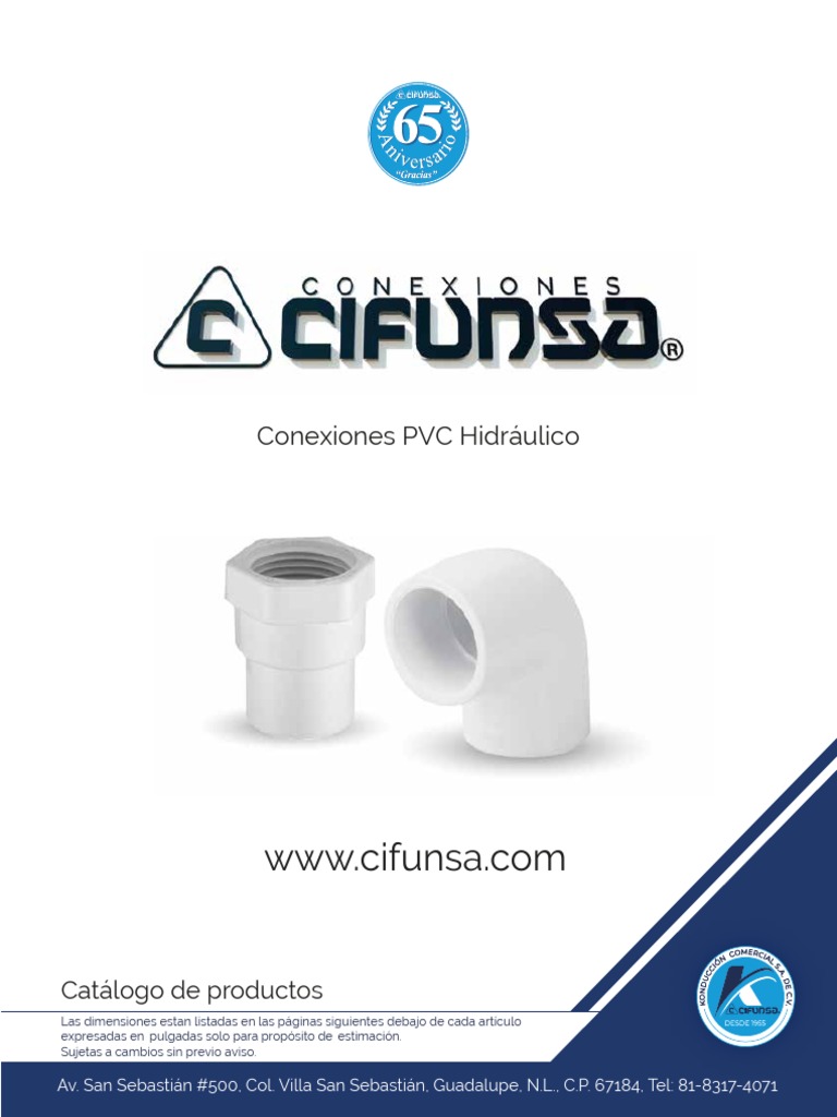 Conexiones PVC Hidráulico | PDF