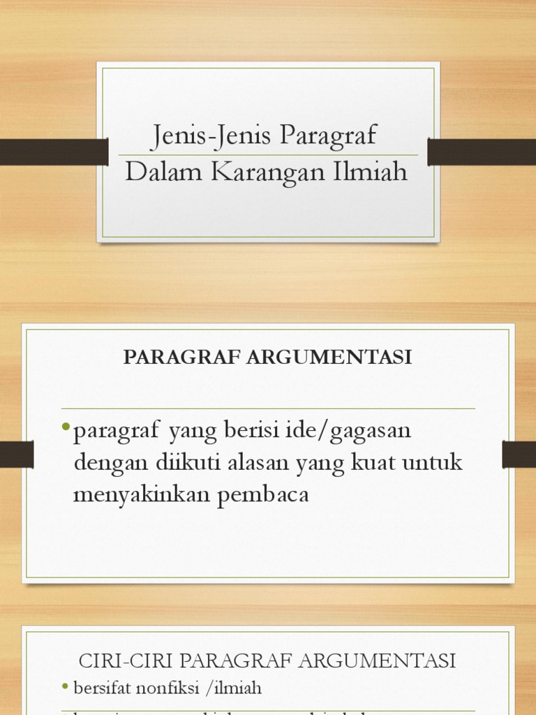 Jenis-Jenis Paragraf dalam Karangan | PDF | Ilmu Sosial | Fiksi Umum
