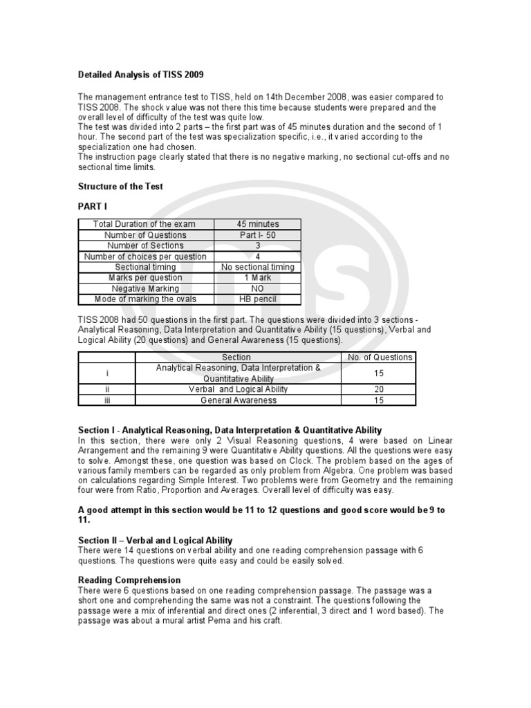 Tiss 2 | PDF | Test (Assessment) | Reading Comprehension
