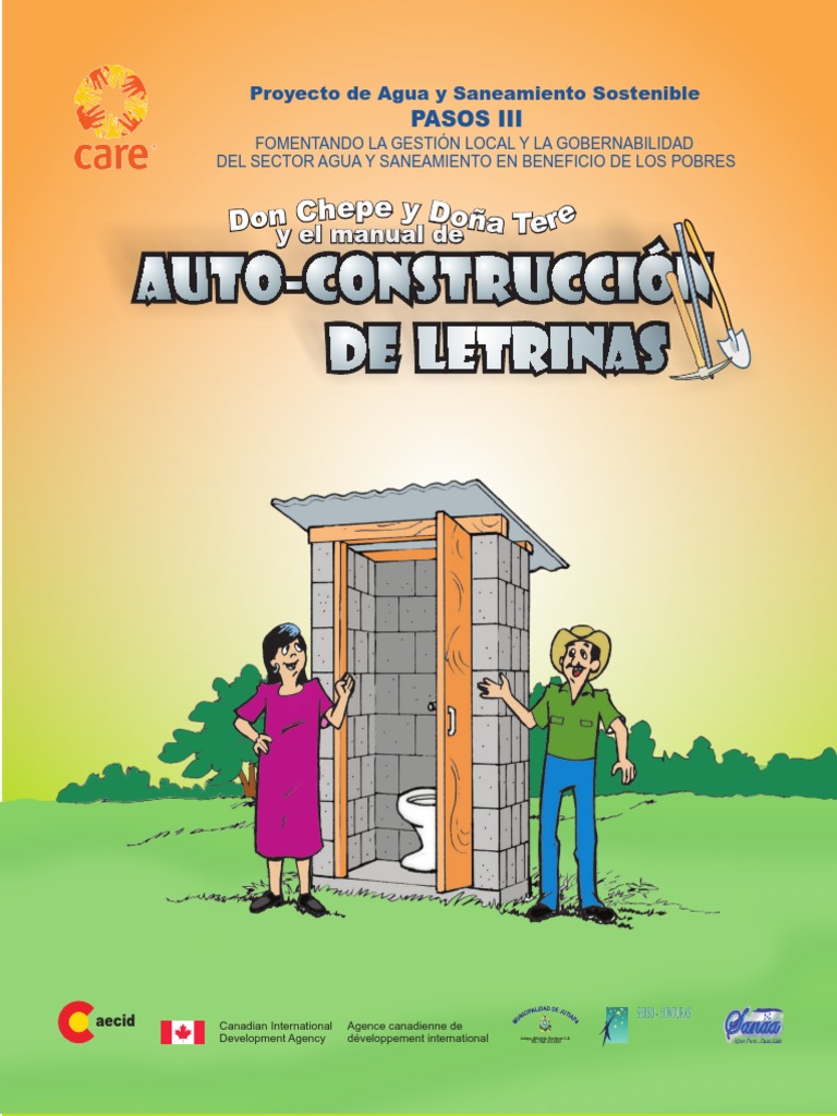 CARE-Manual Construcción de Letrinas | PDF | Letrina | Hormigón
