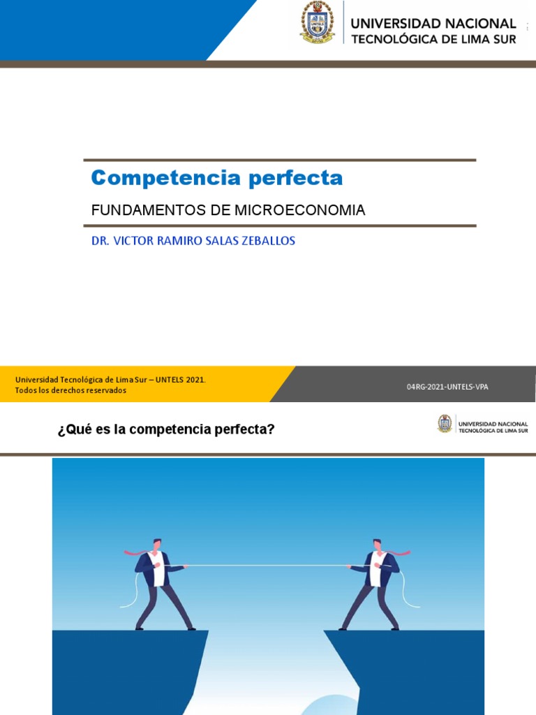 SESION5 | PDF | Mercado (economía) | Competencia perfecta