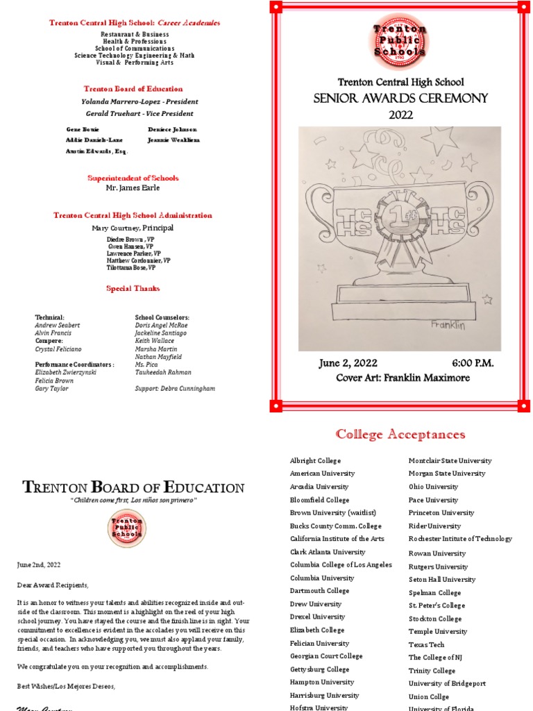 Awards Night Program 2022 | PDF | Fraternities And Sororities ...