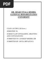 Drafting Statement of Claims-1 | PDF | Cause Of Action | Arbitration