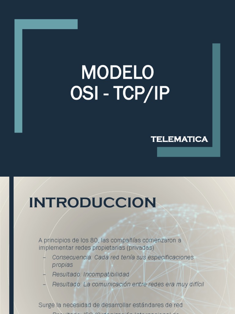 MODELOS OSI Vs TCP | PDF | Protocolos de internet | Red de computadoras