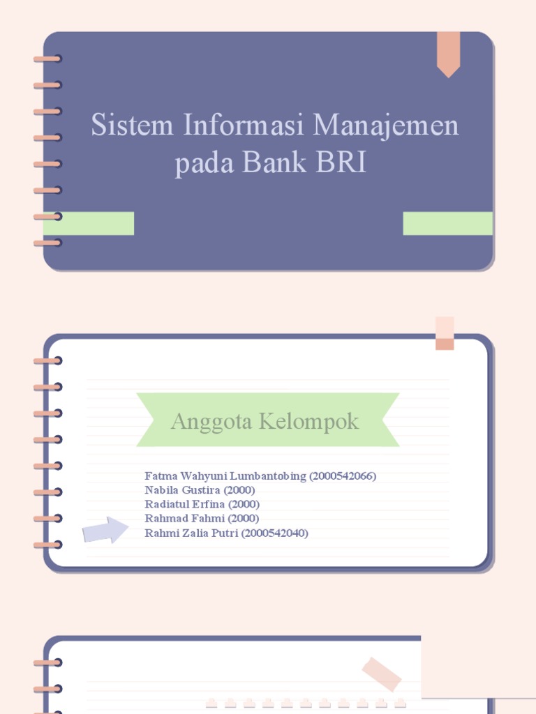 Sim BRI Kelompok | PDF