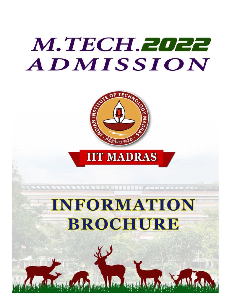 IB - MTech IITM 2022 | PDF | Engineering | Master's Degree IB - MTech IITM 2022 | PDF | Engineering | Master's Degree