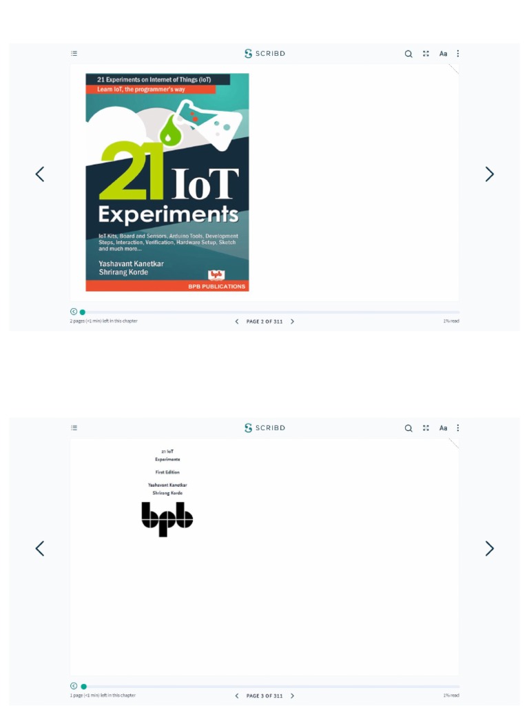 21 Iot Experiments | PDF