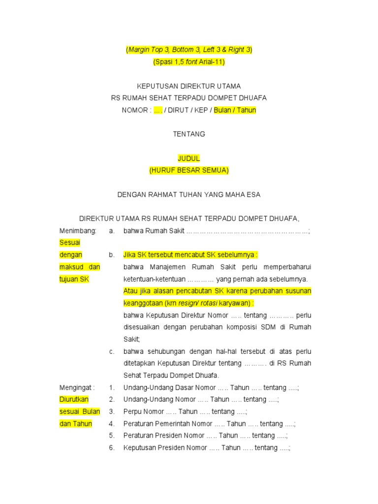 Contoh Kep Dir | PDF