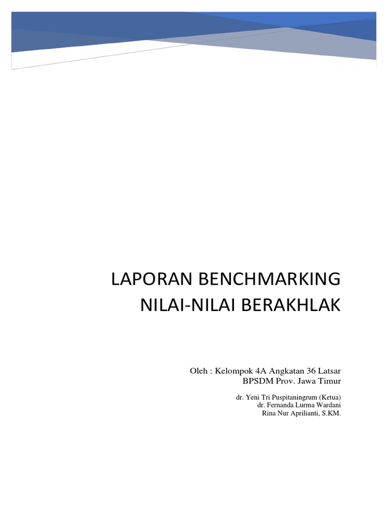 Laporan Hasil Benchmarking Kelompok 4A Angkatan 36 | PDF