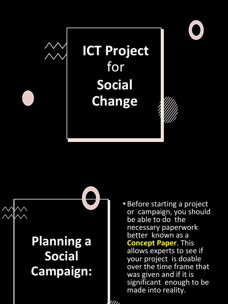 Ict Project For Social Change Process PDF | PDF | Popular Culture ...