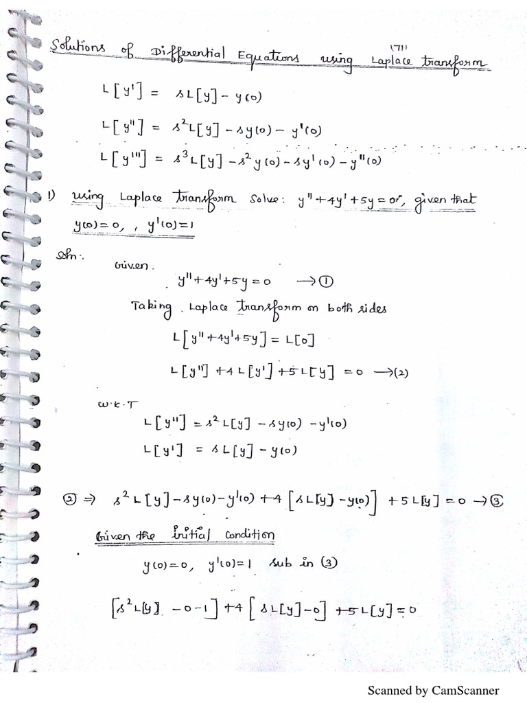 Unit - 1. Differential Equation | PDF