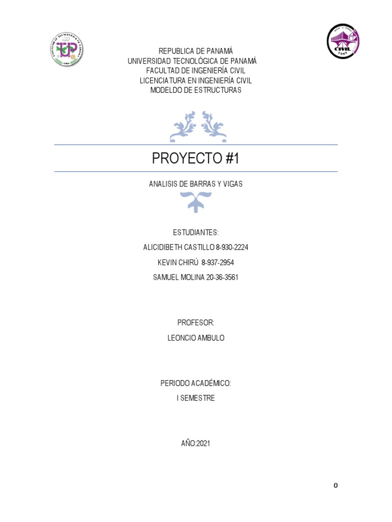 Proyecto1 DeModelado | PDF | Viga (Estructura) | Microsoft Excel
