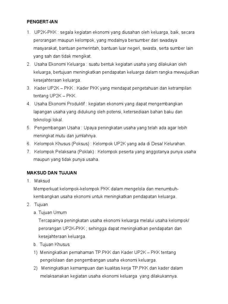 Materi UP2K | PDF
