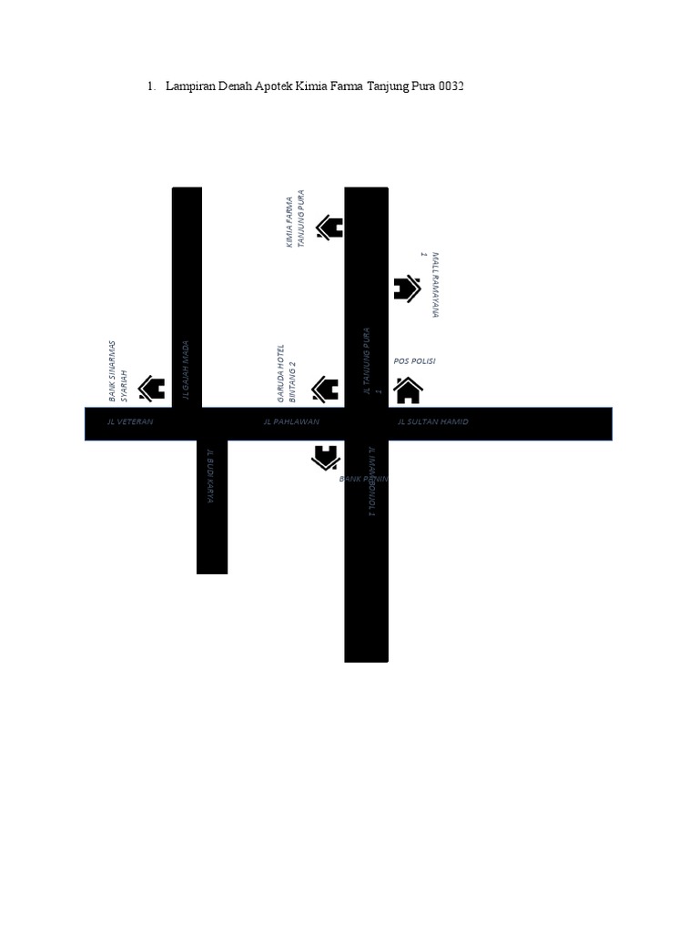 Denah dan SOP Apotek Kimia Farma 0032 | PDF
