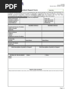 European Accident Statement Form | PDF