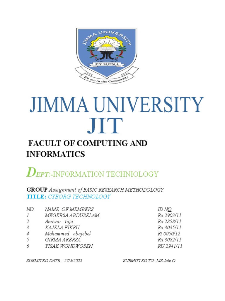 An Introduction To Cyborg Technology | PDF | Cyborg | Artificial ...