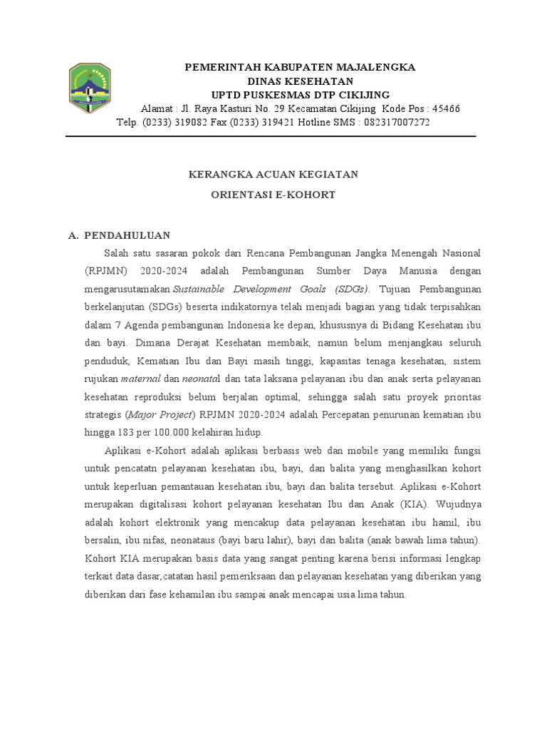 1.c KAK E-KOHORT | PDF