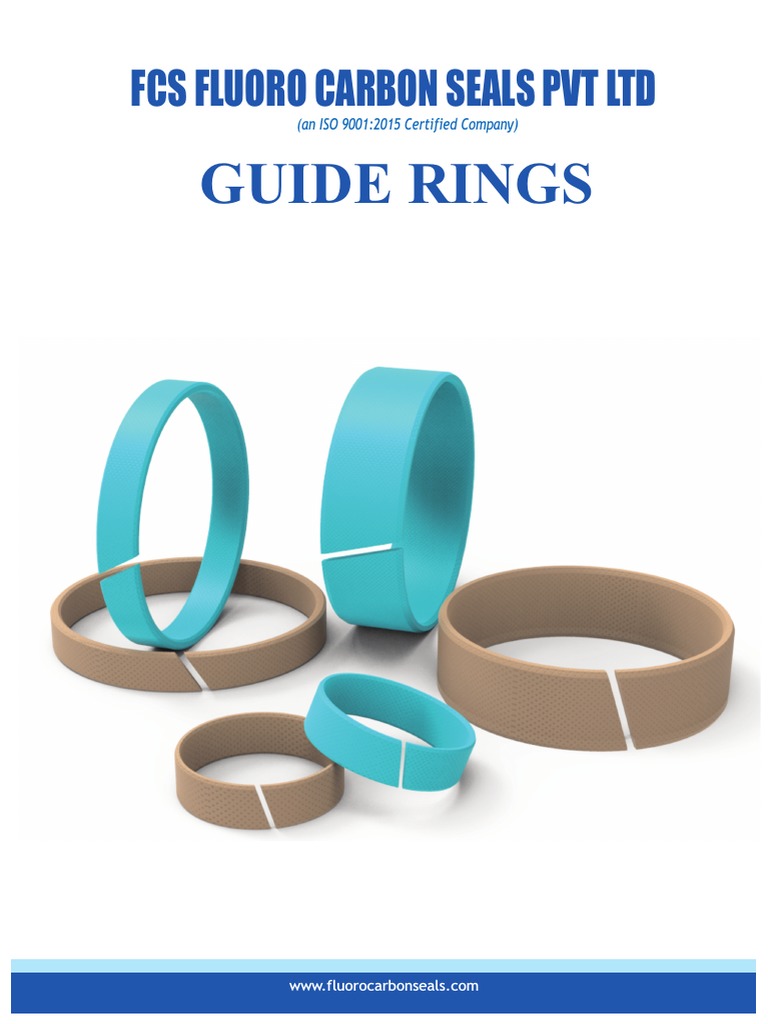 Guide Rings: Fcs Fluoro Carbon Seals PVT LTD | PDF | Bearing ...