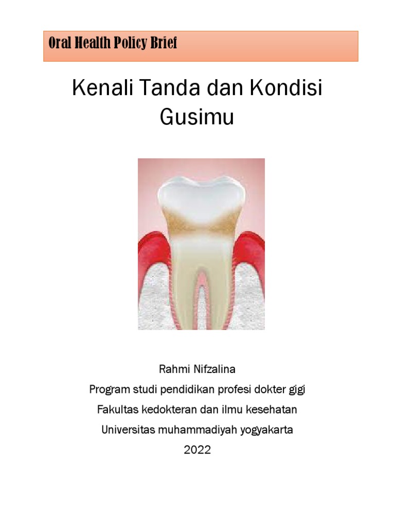 Tanda dan Pencegahan Penyakit Gusi | PDF | Sains & Matematika