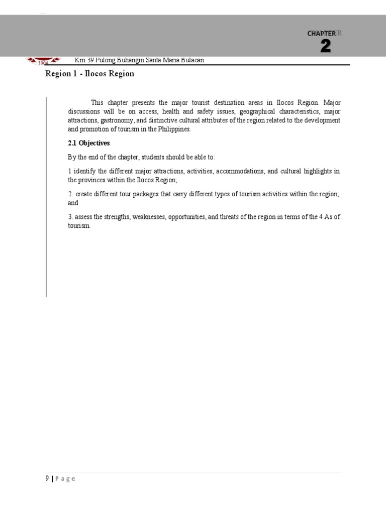 Region 1 and 2 | PDF