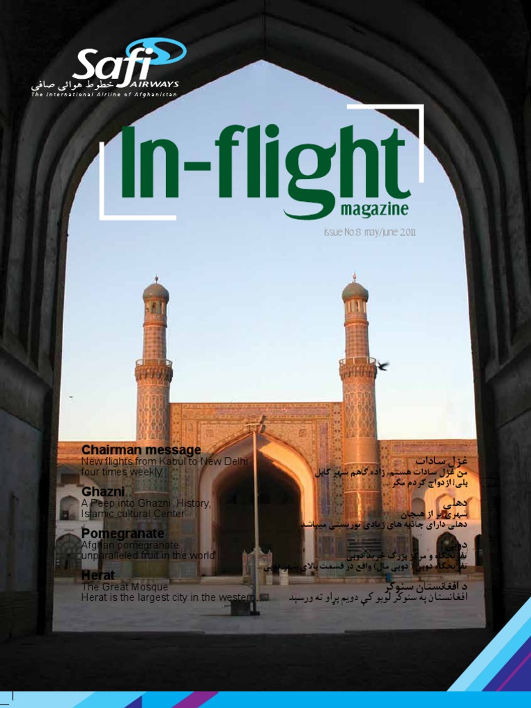 Safi Airways in-flight Magazine June | Afghanistan | Transport