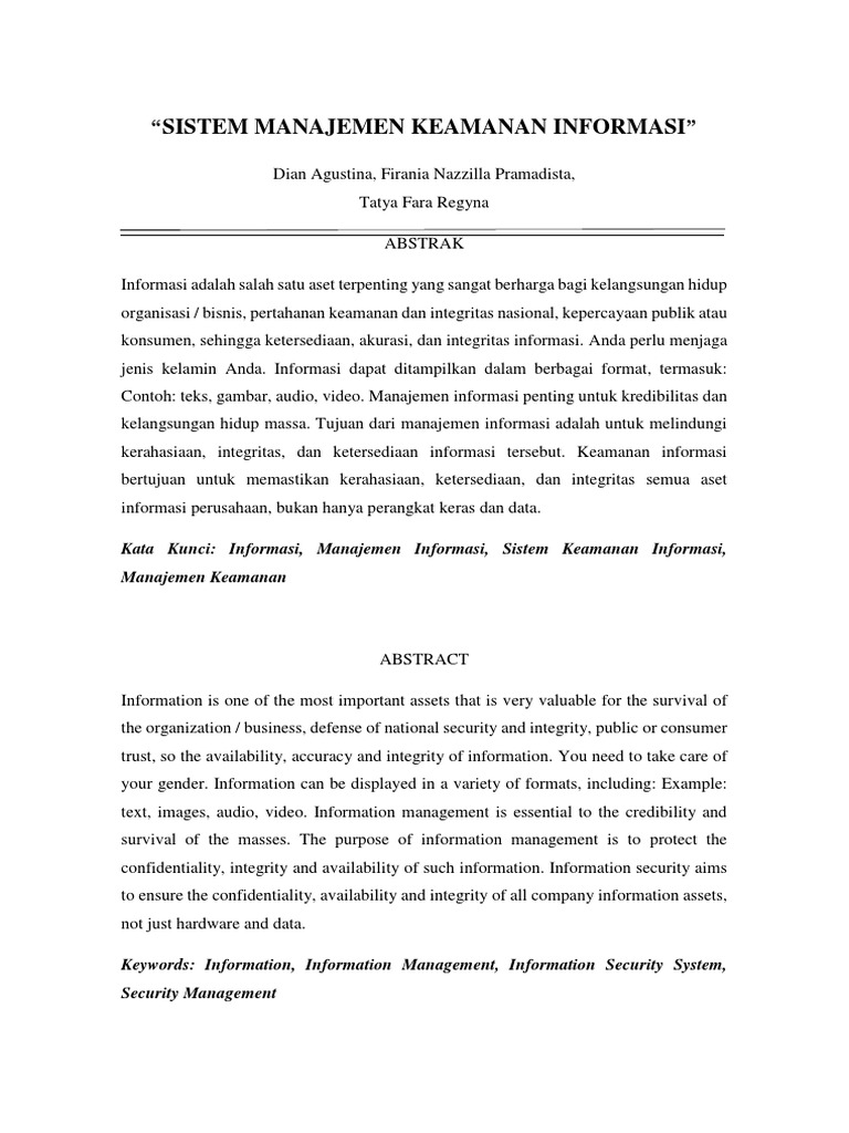 Artikel Sistem Informasi Manajemen | PDF