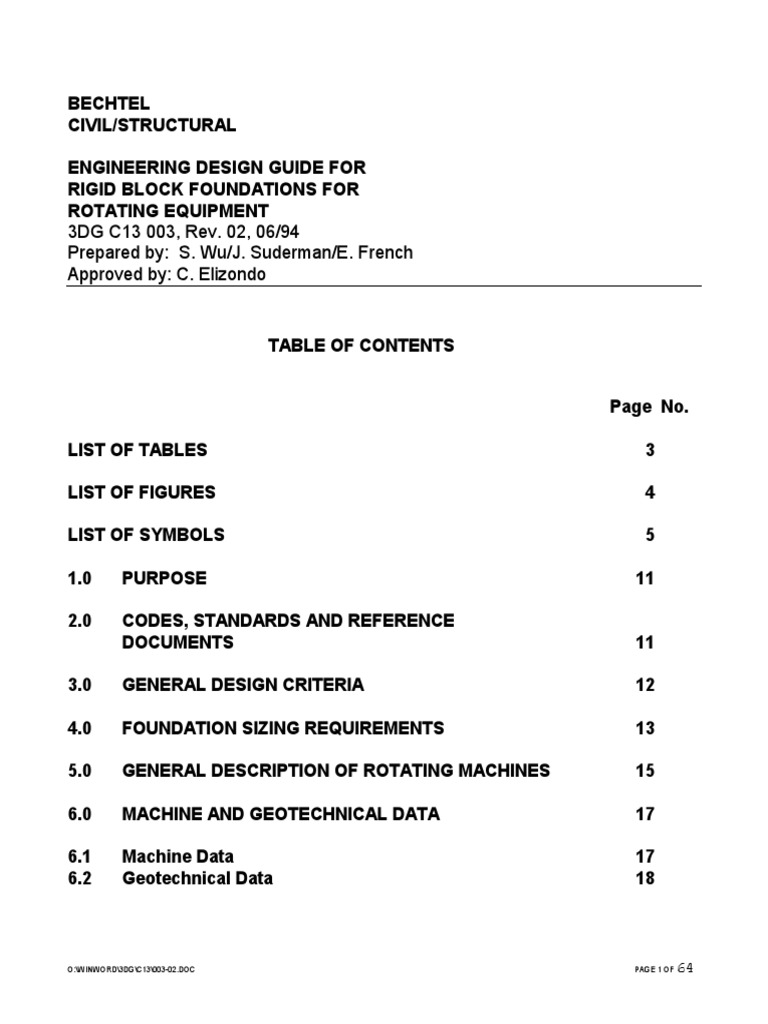 Machine Foundation Guide | PDF | Geotechnical Engineering | Deep Foundation