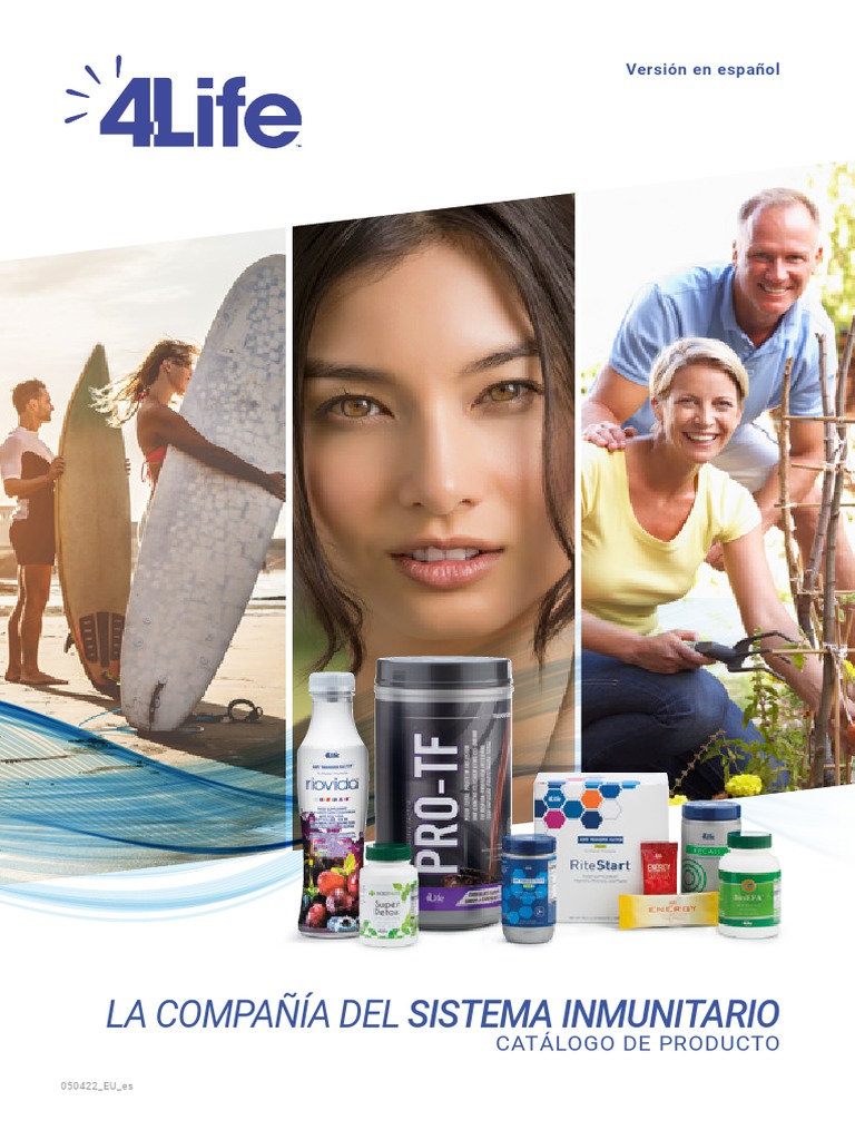 Catálogo 4life Nuevo | PDF | Vitamina | Alimentos