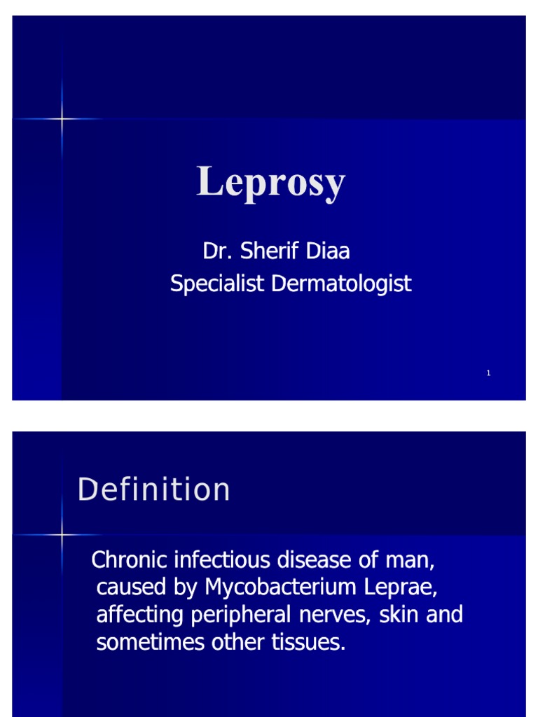 Leprosy | Leprosy | Cutaneous Conditions