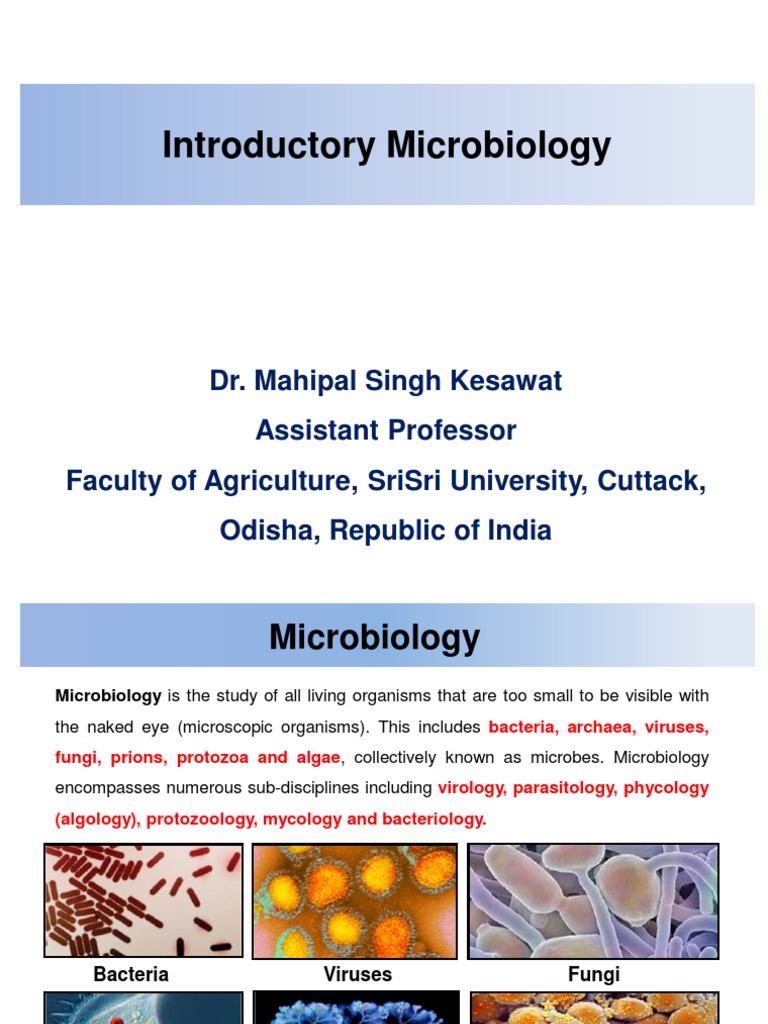 Introductory Microbiology 2020-07-10 | PDF | Microbiology | Microorganism