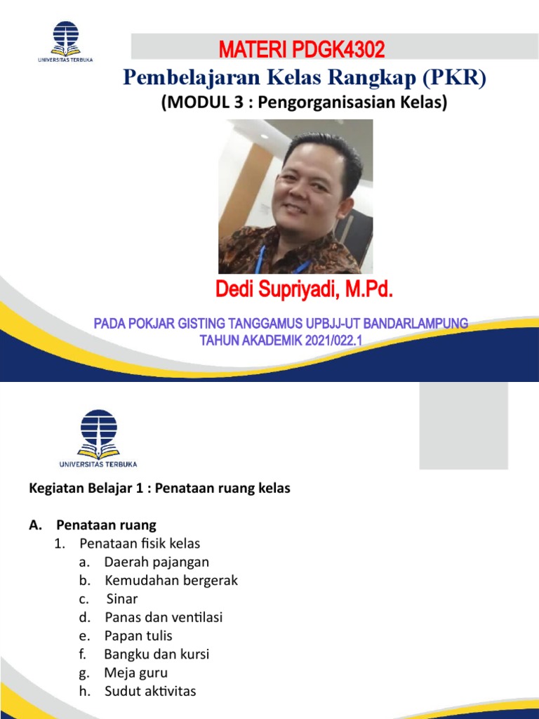 Materi Modul 3 PDGK4302 PKR | PDF
