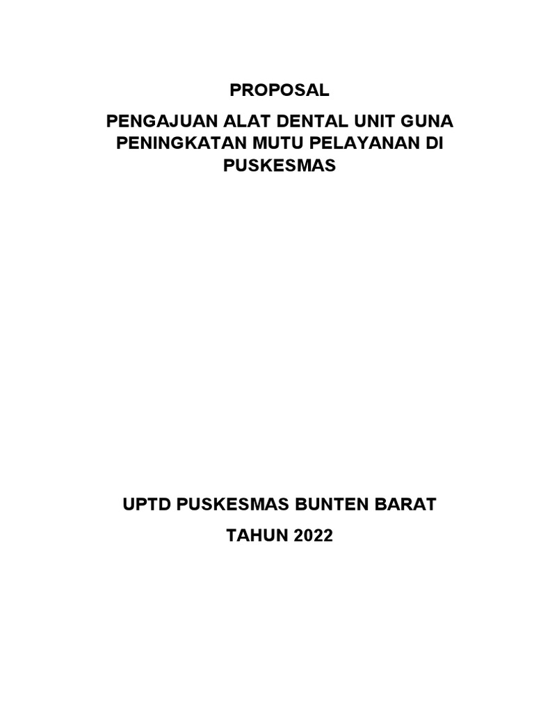 Proposal Dental | PDF