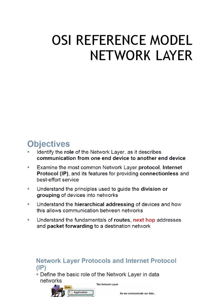 Network Layer | PDF | Computers