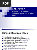Resep, Copy Resep, Etiket Dan Kelengkapannya | PDF