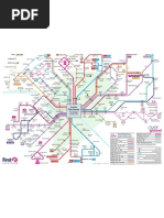 Sheffield Tram Routes and Stops Map | PDF | Sheffield | Rail Infrastructure