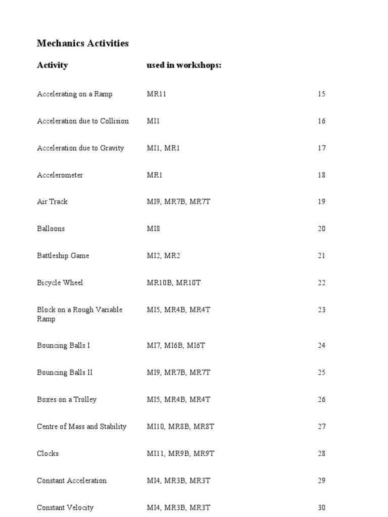 Activity For Mechanics | PDF | Apsis | Orbit
