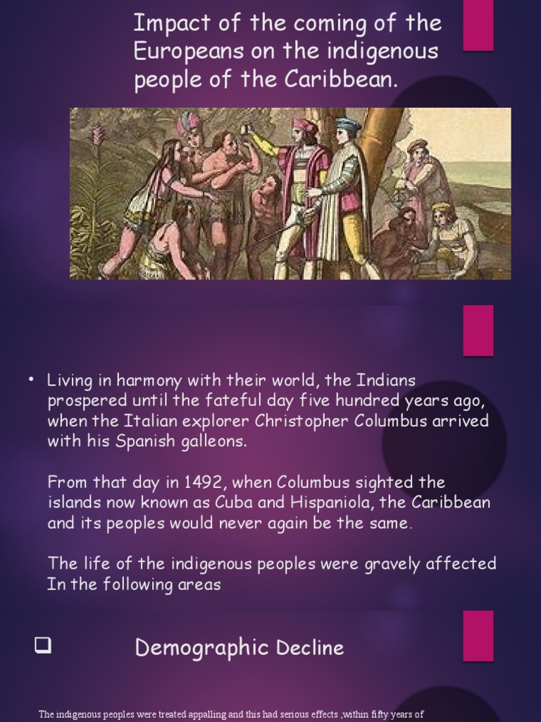 Impact of Europeans On The Indigenous People | PDF | Spanish Empire ...