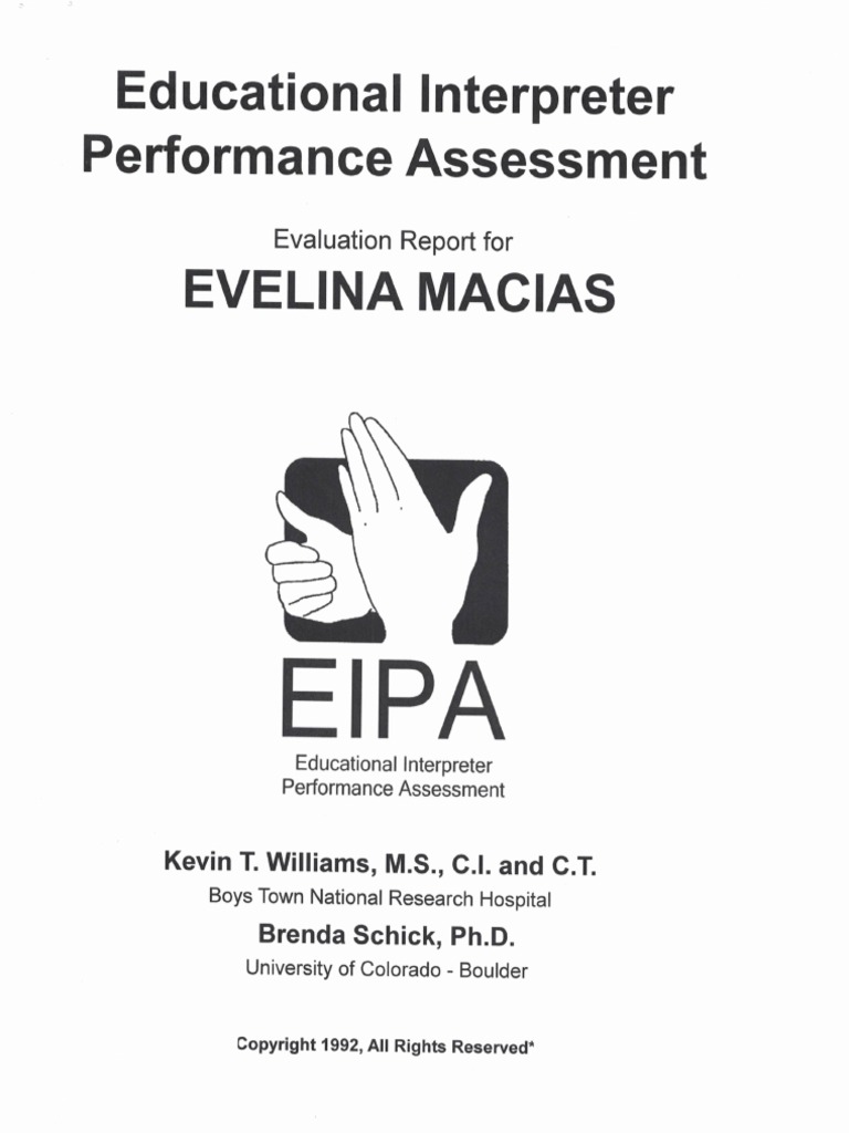 Eipa Results | PDF