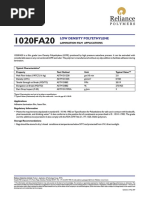 Dow Plastics LLDPE Grades Overview | PDF | Lamination | Organic Polymers