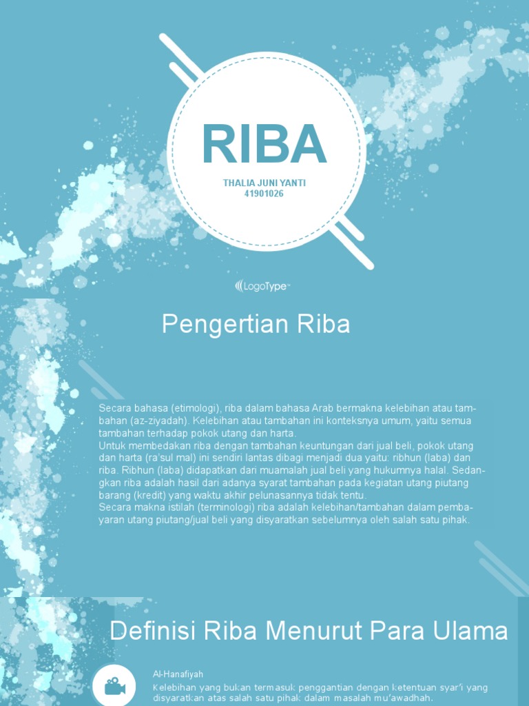 Pengertian dan Jenis-Jenis Riba | PDF