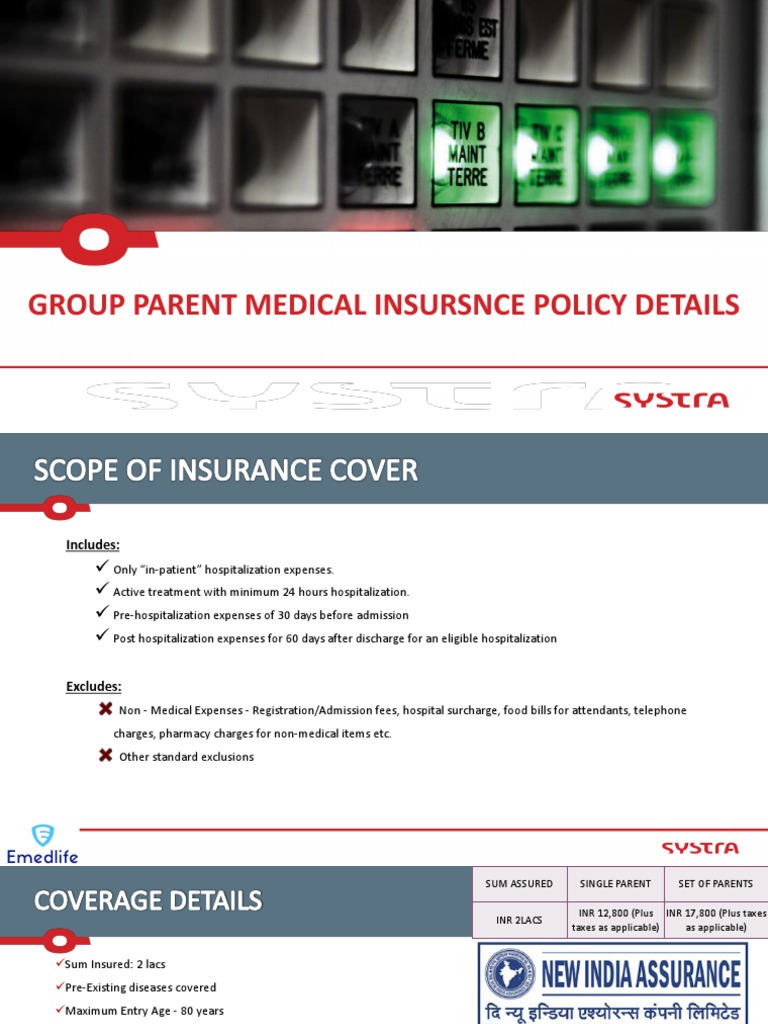 Group Voluntary Insurance Policy For Parents - 2022-2023 | PDF | Health ...