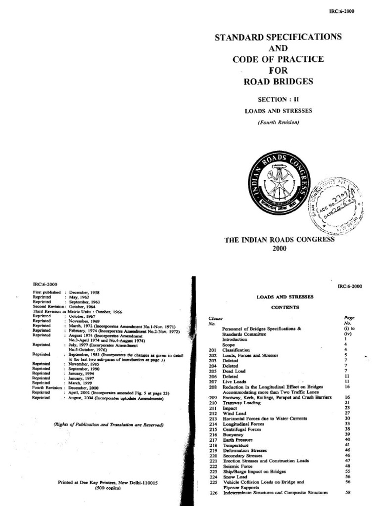 IRC 6 Code - 2005july01 | PDF