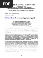 Felix Adams Biografia | PDF | Venezuela | Educación en artes liberales