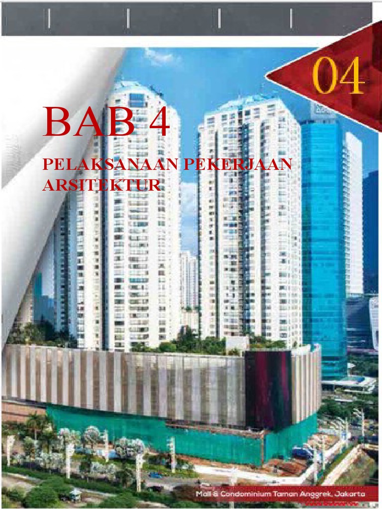 BAB 4-Pelaksanaan Kerja Arsitektur R-4 | PDF