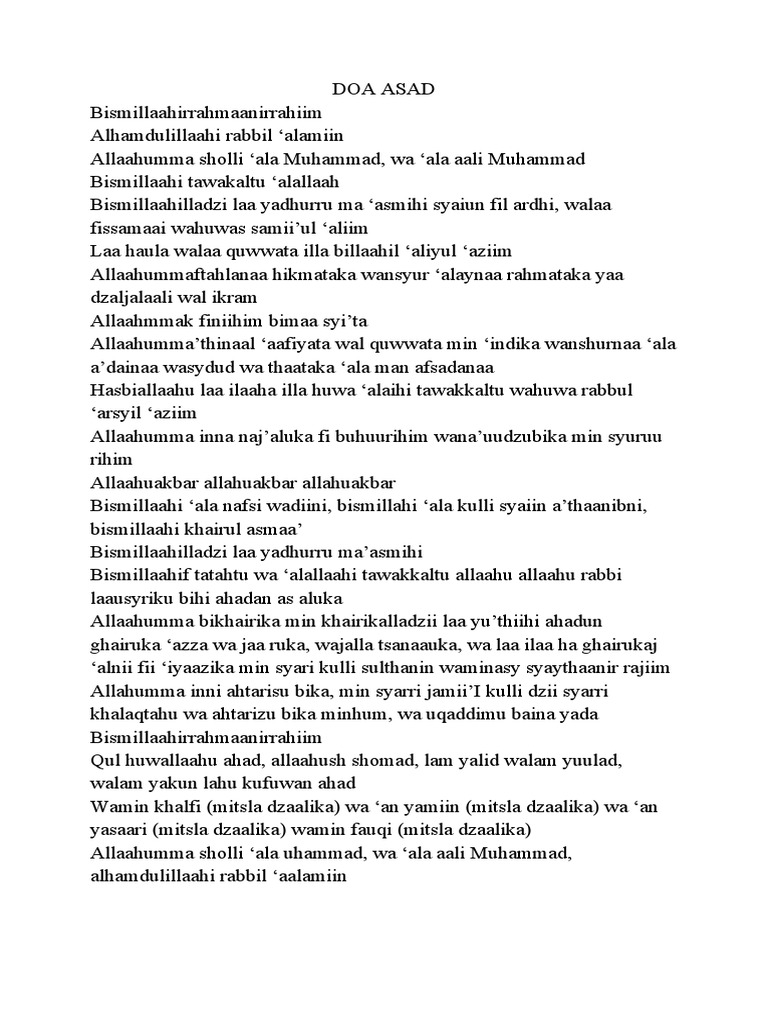 Doa Asad | Download Free PDF | Methamphetamine | Thailand