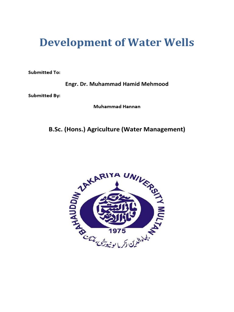Water Well Development Techniques | PDF | Pump | Aquifer