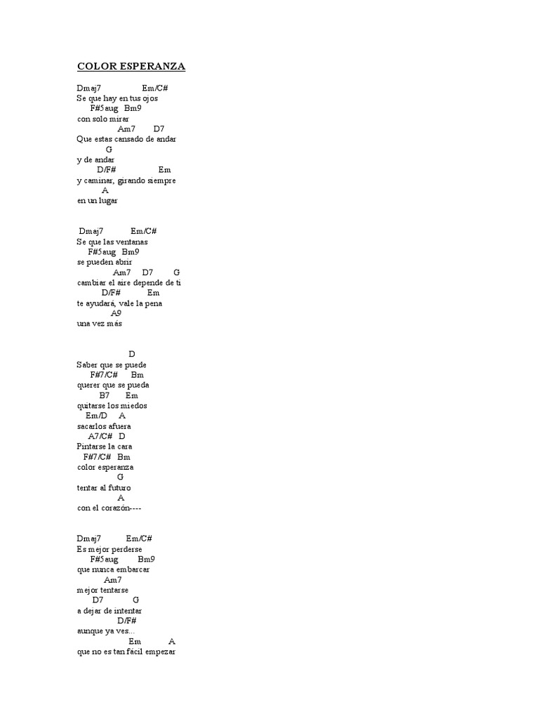 Color Esperanza | PDF
